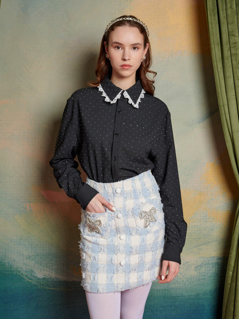 Prince Lace Trim Shirt – Sister Jane