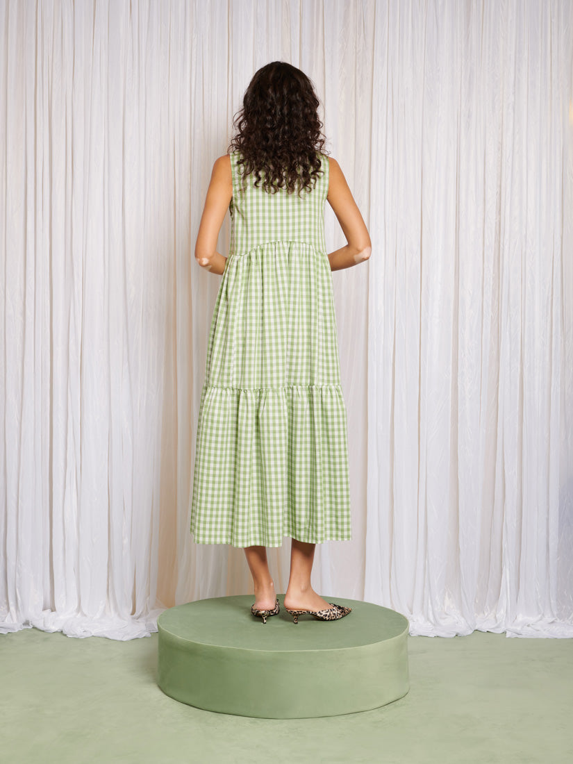 Stables Gingham Bow Dress – Sister Jane