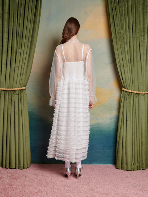 Lakeside Pearl Lace Maxi Dress – Sister Jane