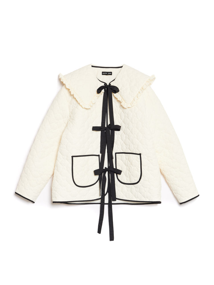 Swallow Hearts Quilted Jacket – Sister Jane